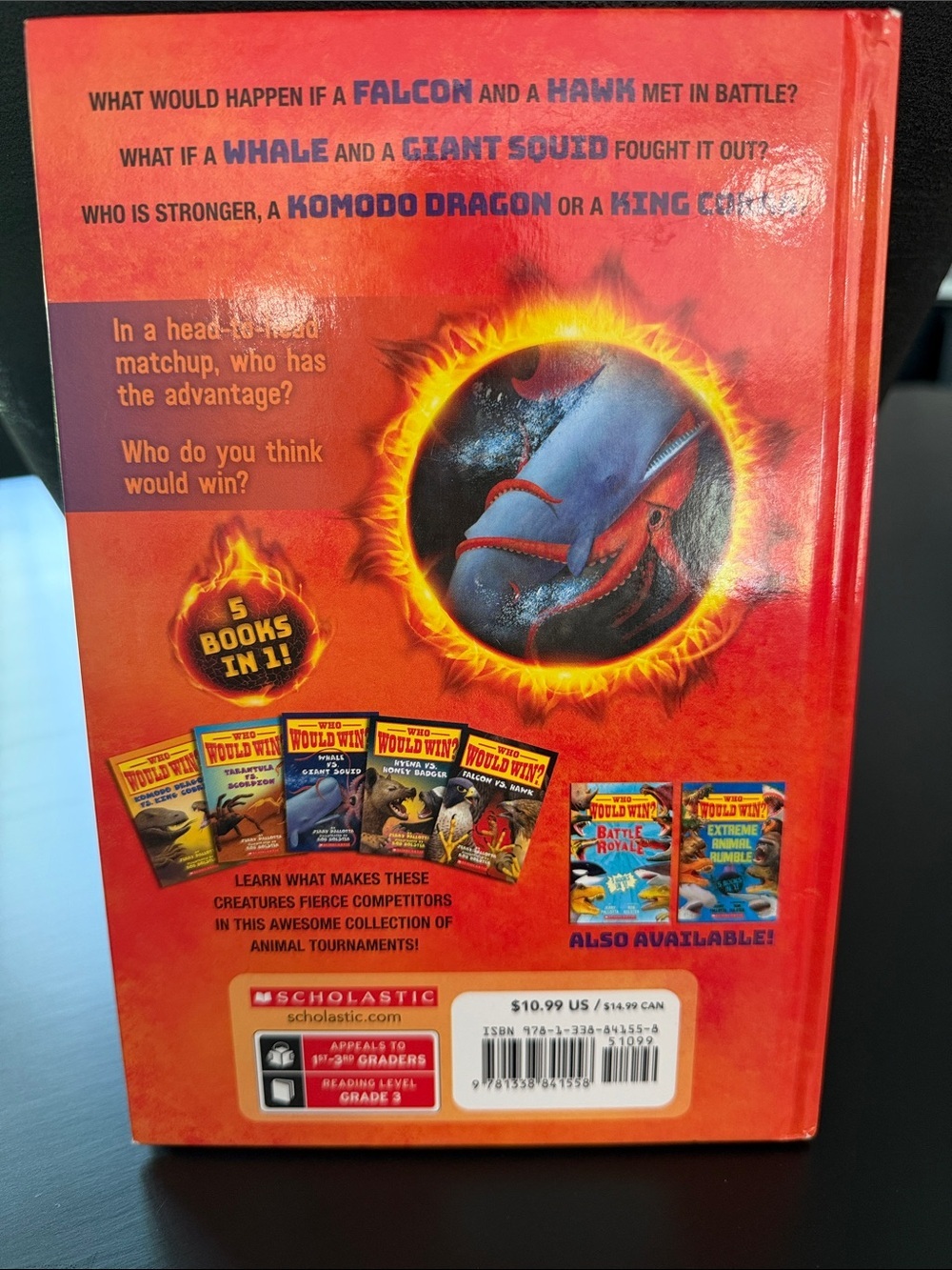 Scholastic | Other | Scholastic Kids Book Who Would Win Fiercest Feuds ...